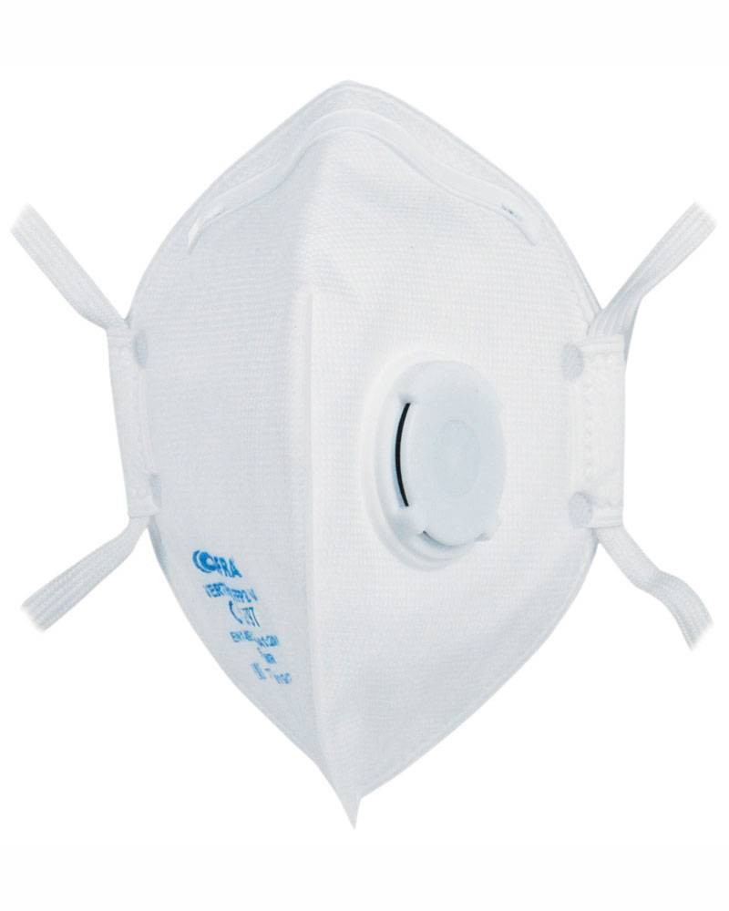 MASCHERINA COFRA VERTIFLAT FFP2 V NR PIEGHEVOLE - CONFEZIONE 20 PEZZI ...